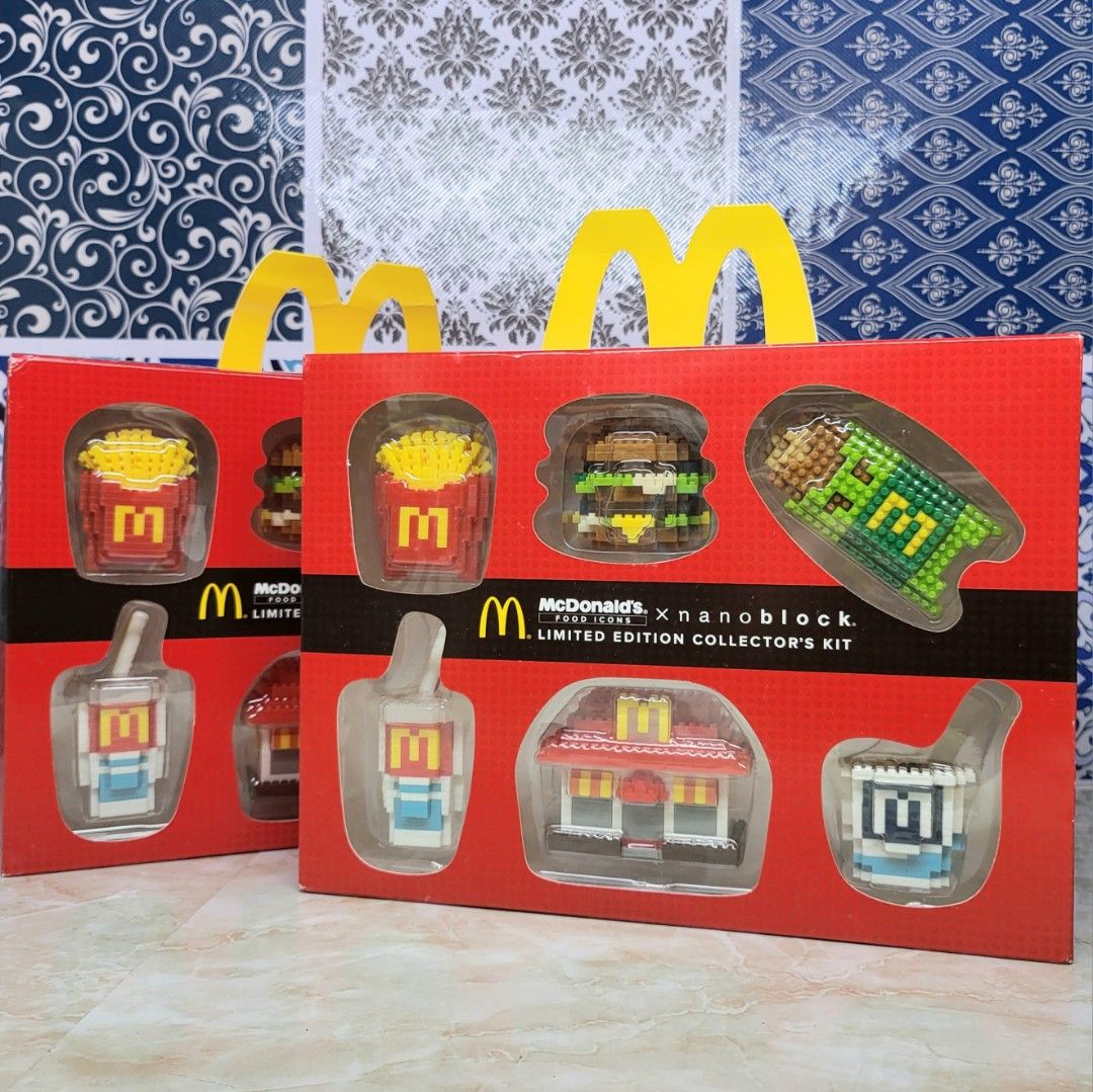 TM-MCDONALDS X NanoBlocks Food Icon, Hobbies & Toys, Toys & Games on Carousell