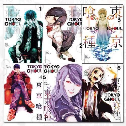 Tokyo Ghoul Volumes 1-6, Hobbies & Toys, Books & Magazines, Comics ...