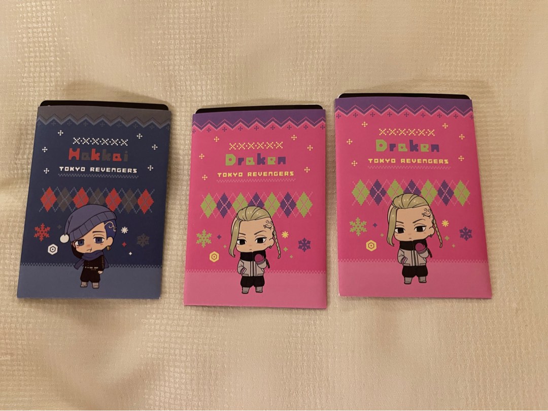 Tokyo Revengers Cardass Gachapon Die Cut Stickers Set TR, Hobbies ...