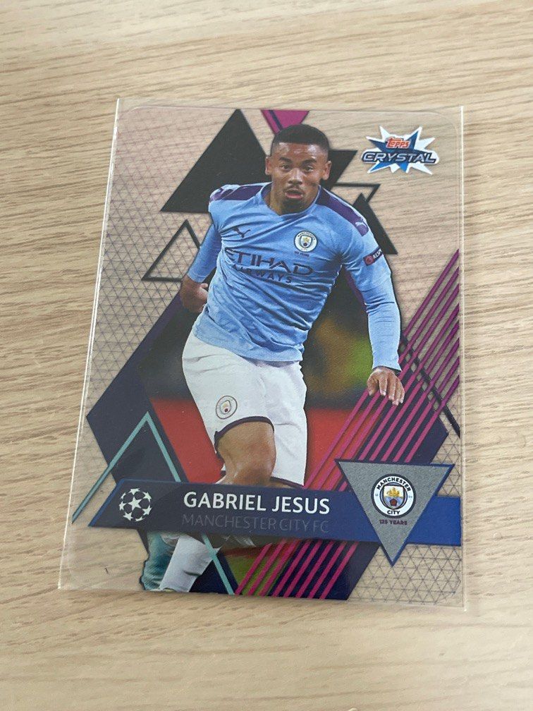 Topps Crystal Gabriel Jesus, Hobbies & Toys, Toys & Games on Carousell