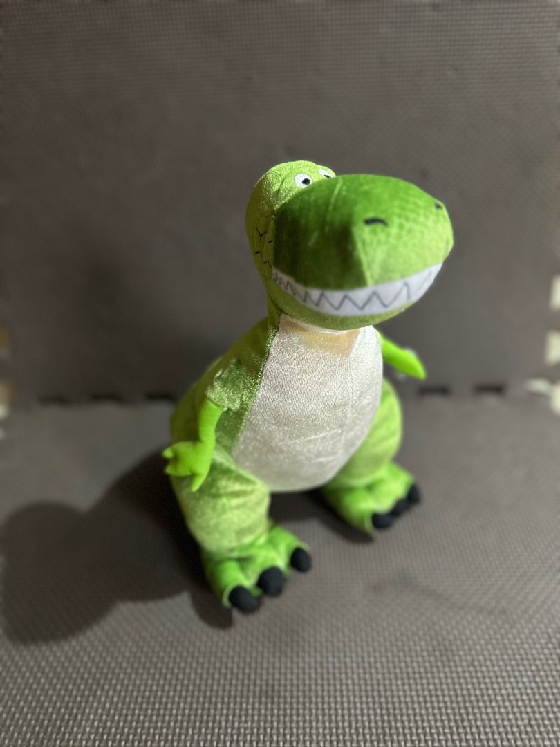 Toy Story Rex Plush Toy, Hobbies & Toys, Toys & Games on Carousell