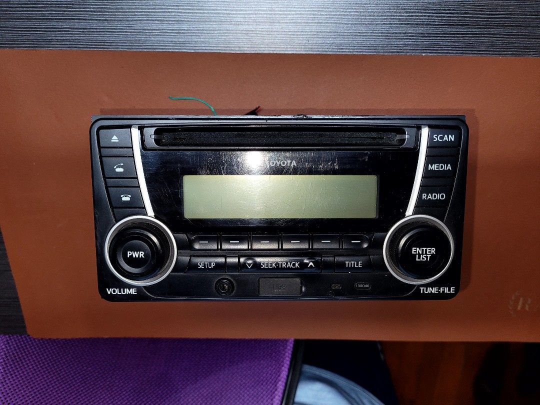 Toyota Fortuner or Hilux 2004-2010 Fujitsu Ten 2 Din Car Stereo OEM ...