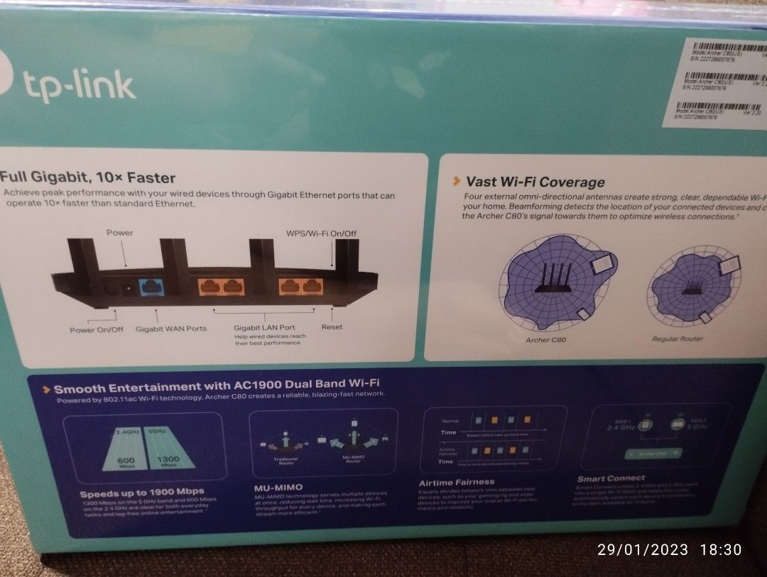 Tp Link Wifi Router Computers Tech Parts Accessories Networking On Carousell