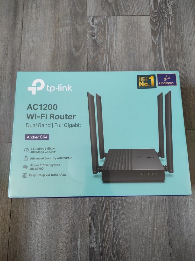 Tp-link AC 1200 Wifi Router, 電腦＆科技, 電腦周邊及配件, Wifi及上網相關產品 - Carousell