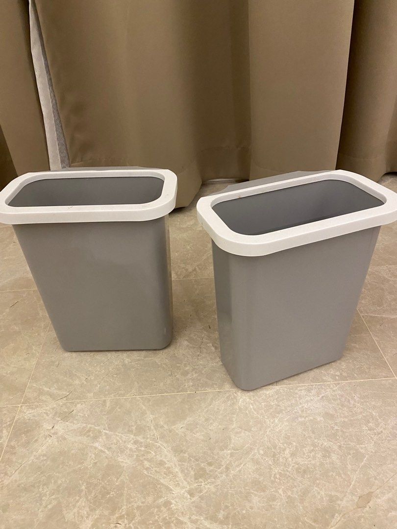 Trash cans, Furniture & Home Living, Cleaning & Homecare Supplies ...