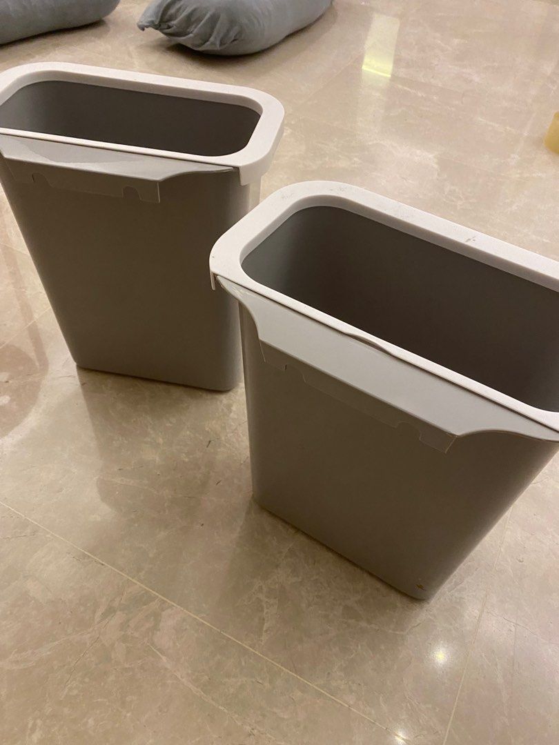 Trash cans, Furniture & Home Living, Cleaning & Homecare Supplies ...