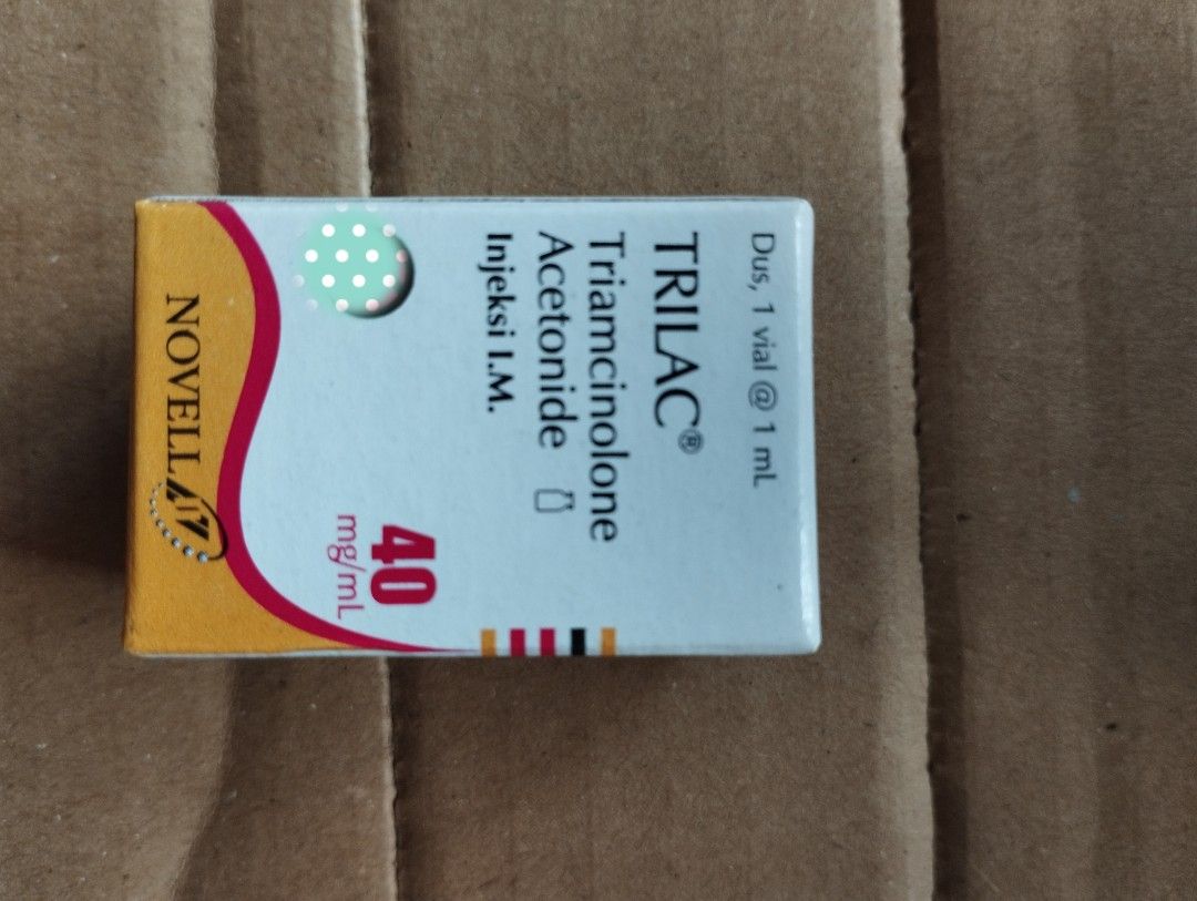 Trilac 40mg injeksi keloid, Kesehatan & Kecantikan, Parfum, Kuku ...