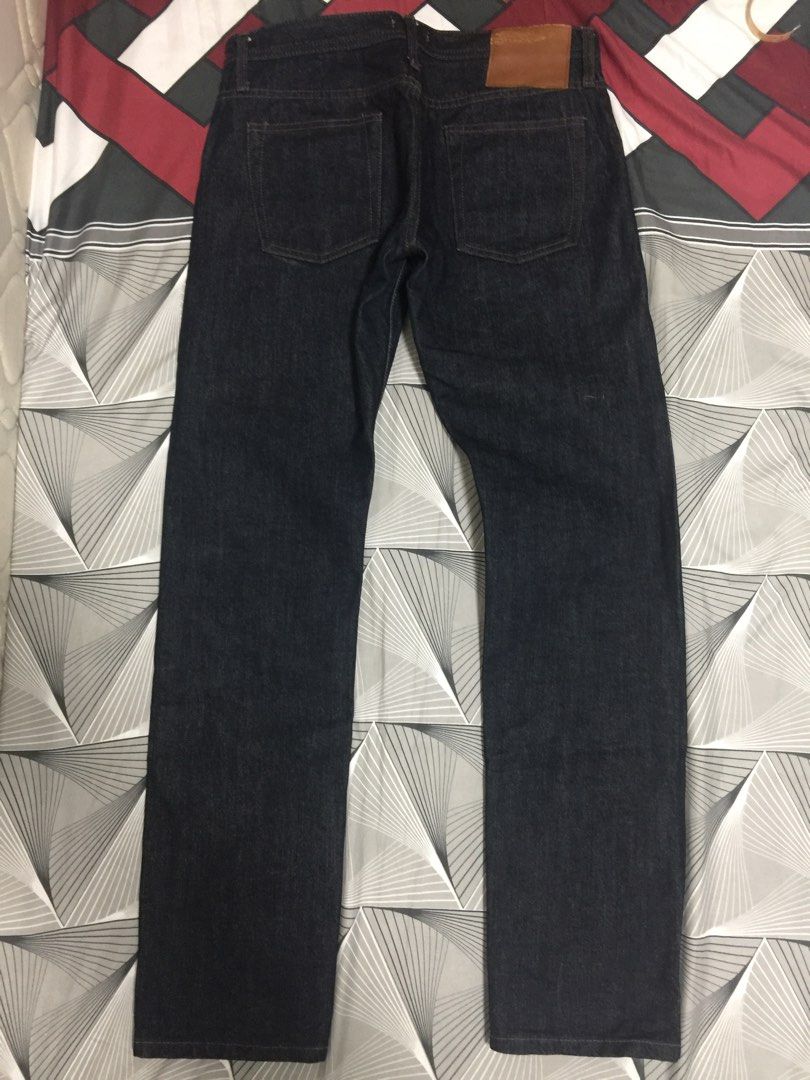 Unbranded Selvedge Raw Denim, Men's Fashion, Bottoms, Jeans on Carousell