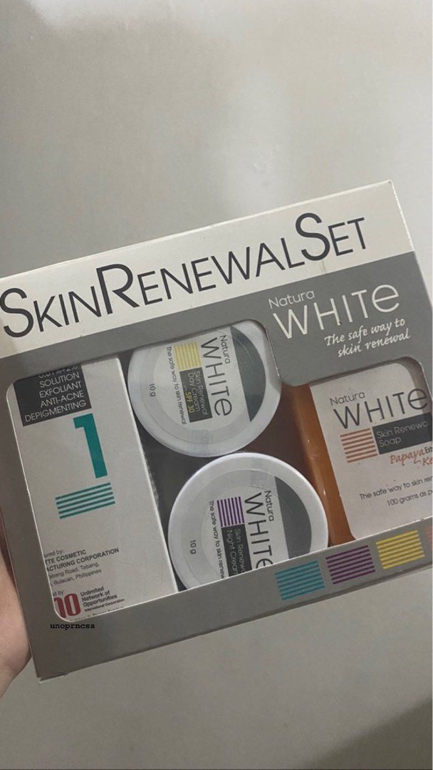 Uno Skin Renewal Set, Beauty & Personal Care, Face, Face Care on Carousell