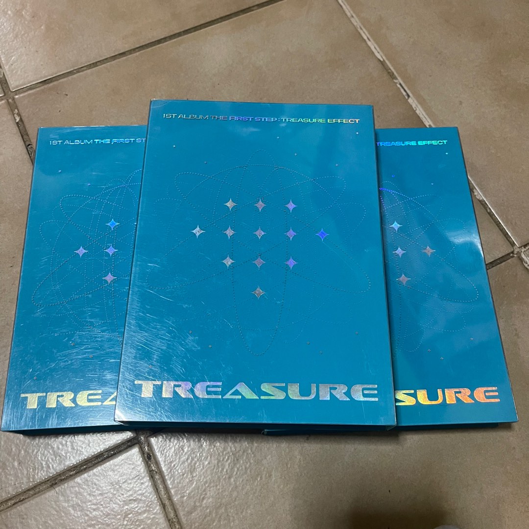 [UNSEALED] TREASURE - THE FIRST STEP : TREASURE EFFECT, Hobbies & Toys ...