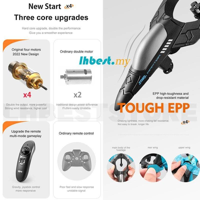 V17 RC Airplane Fighter Vertical Takeoff Plane 2.4G Remote Control ...