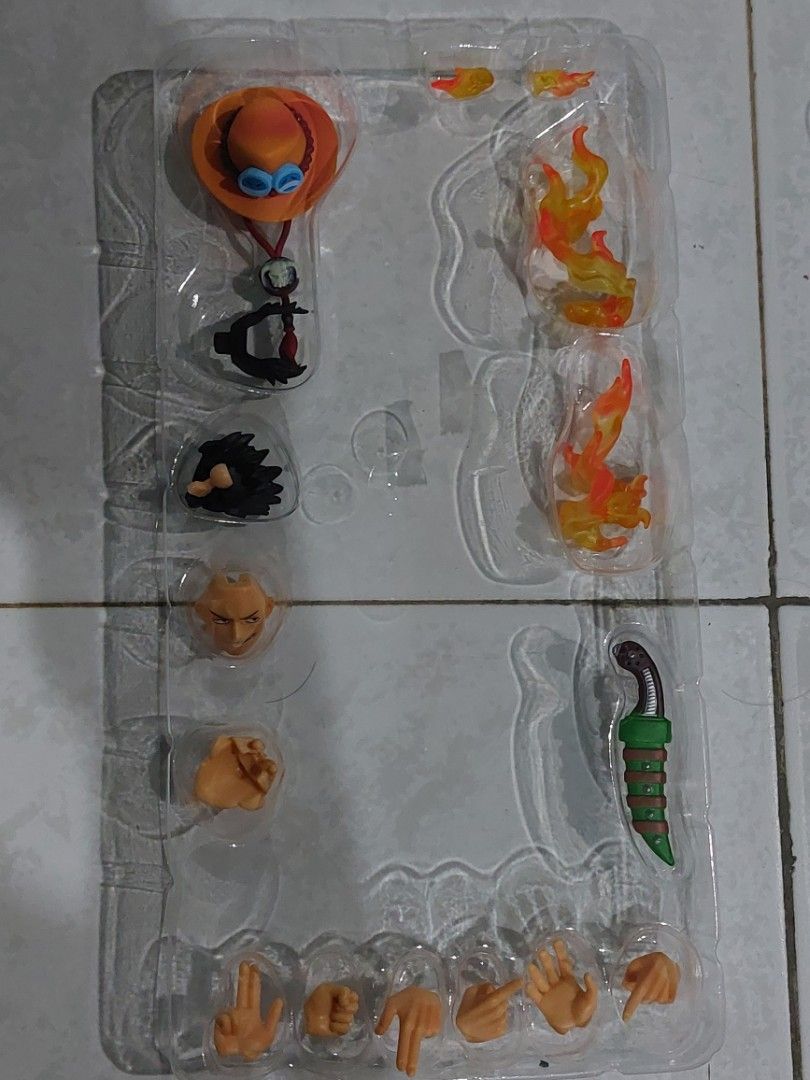 Variable Action Heroes VAH Portgas D Ace One Piece BIB, Hobbies & Toys, Collectibles ...