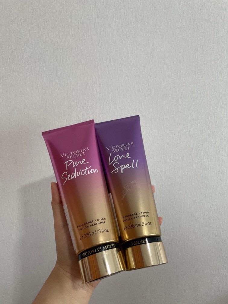 Victoria’s Secret Pure Seduction and Love Spell Fragrance Lotion 236ml ...