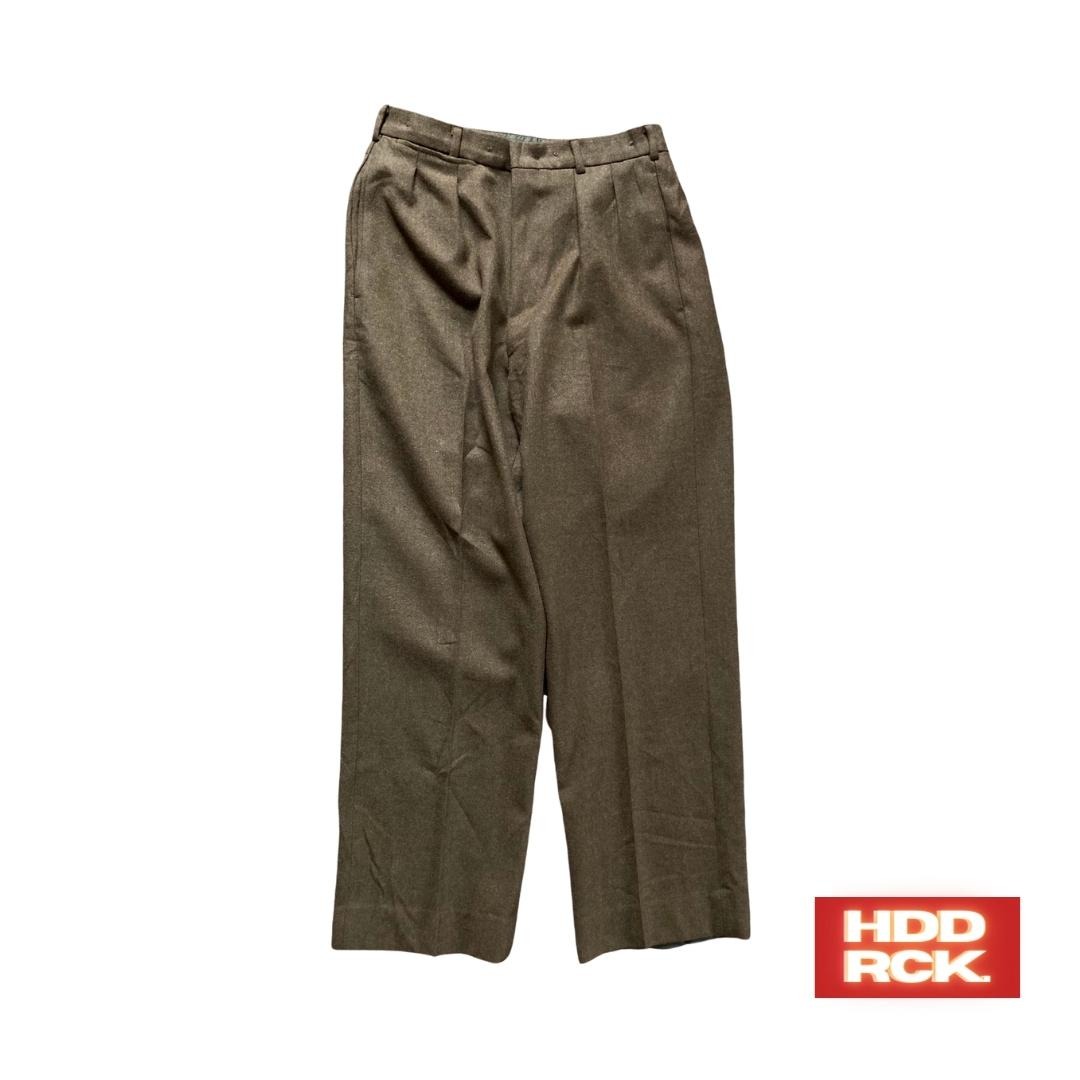 Vintage army moss green pants trousers, Men's Fashion, Bottoms, Jeans ...