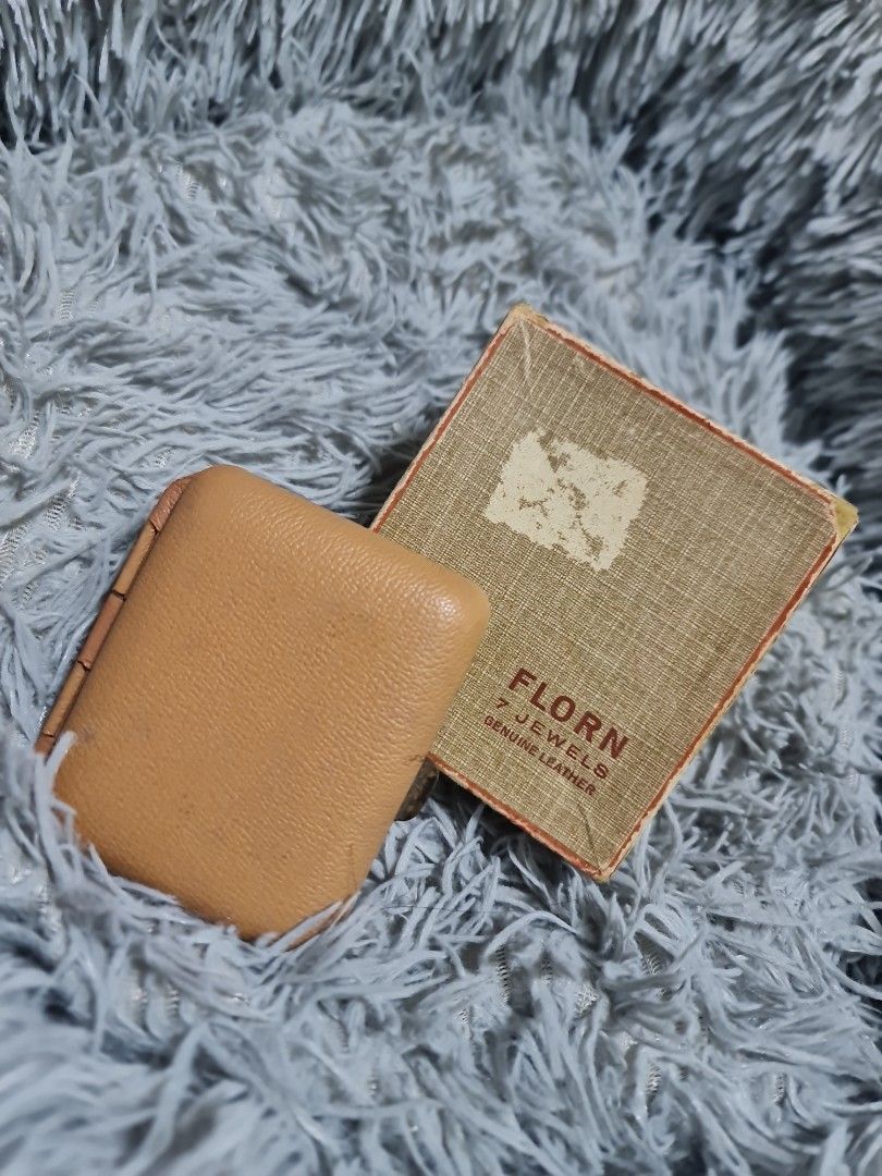 Vintage Florn Pocket size winding clock (Germany US zone-1959), Hobbies ...