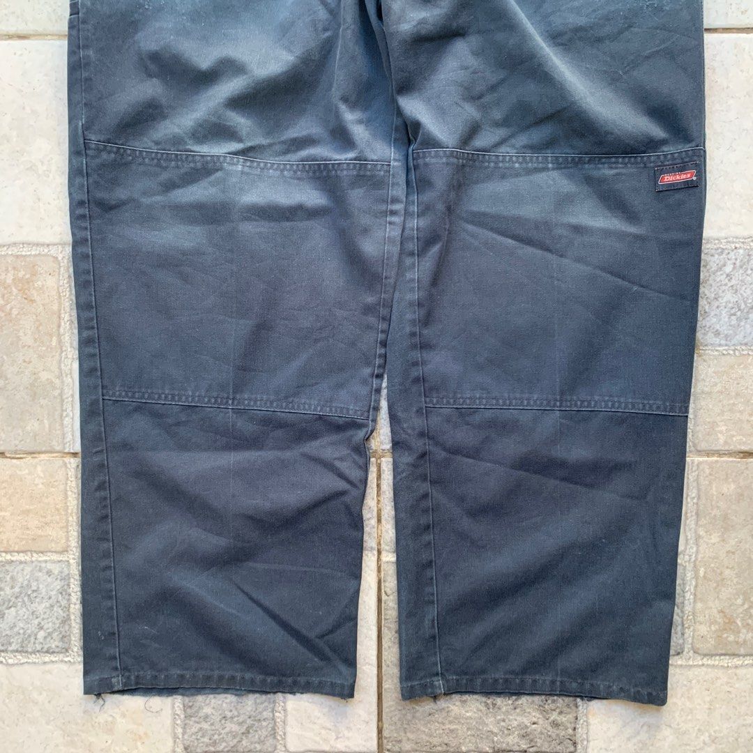 Vintage Genuine Dickies Double Knee Work Pants, Men's Fashion, Bottoms, Chinos on Carousell