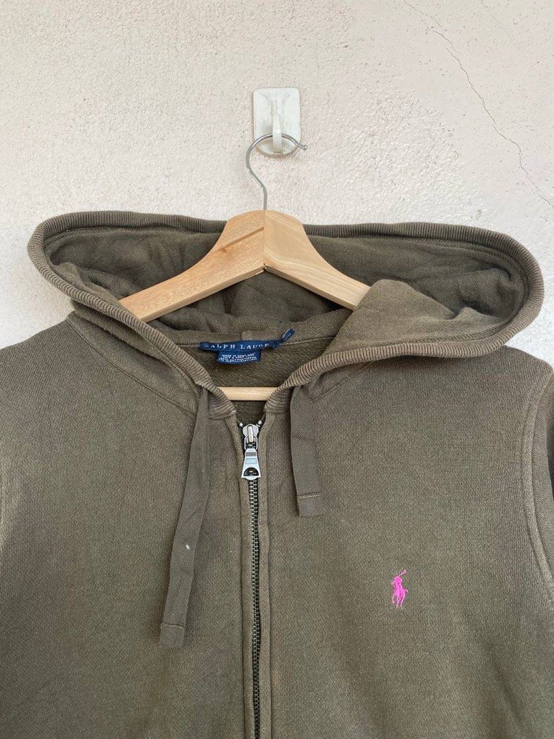 Vintage Polo Ralph Lauren Hoodie Parka Dress Olive Green, Women's ...