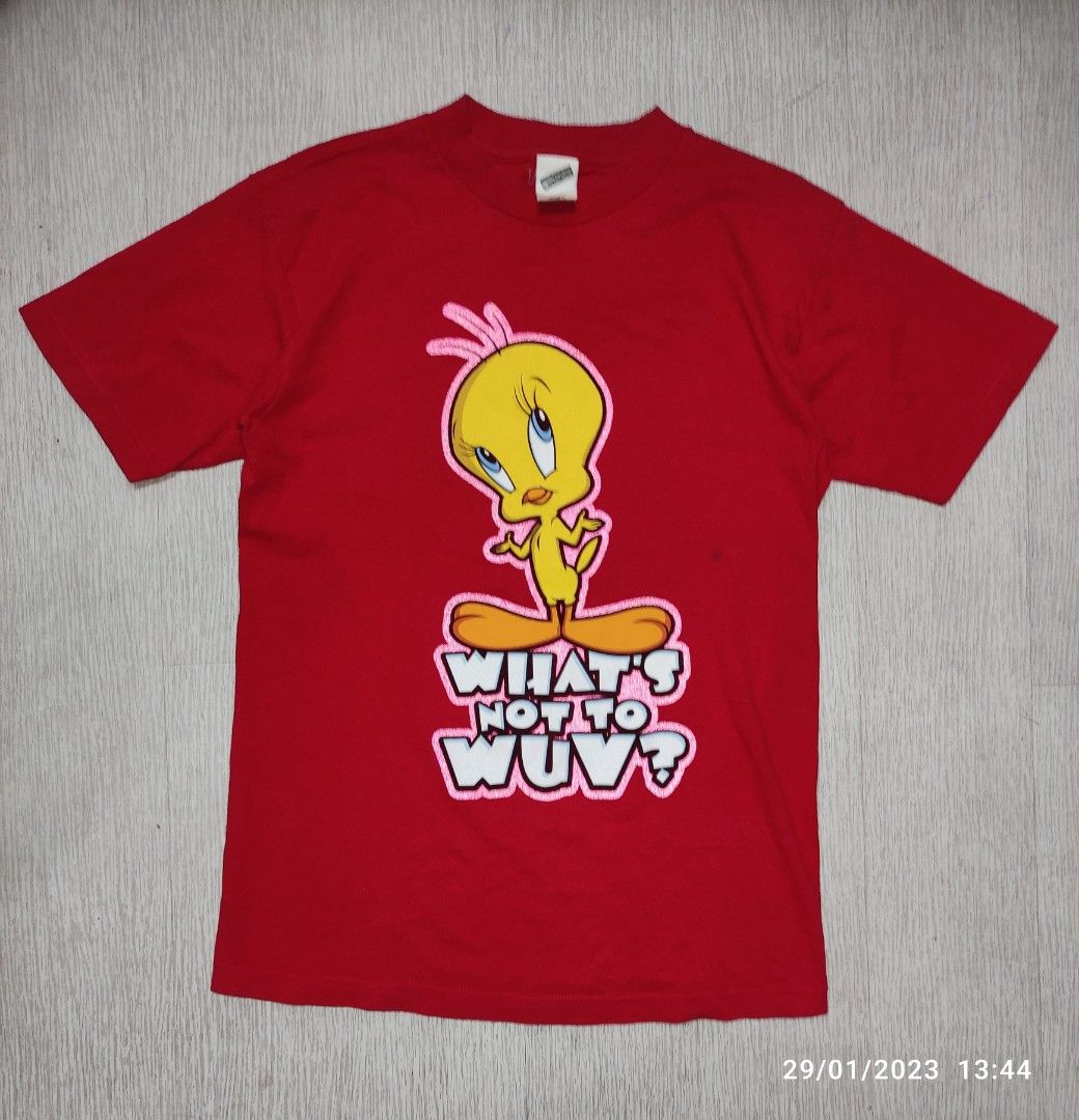 VINTAGE WARNER BROS TWEETY BIRD, Men's Fashion, Tops & Sets, Tshirts ...