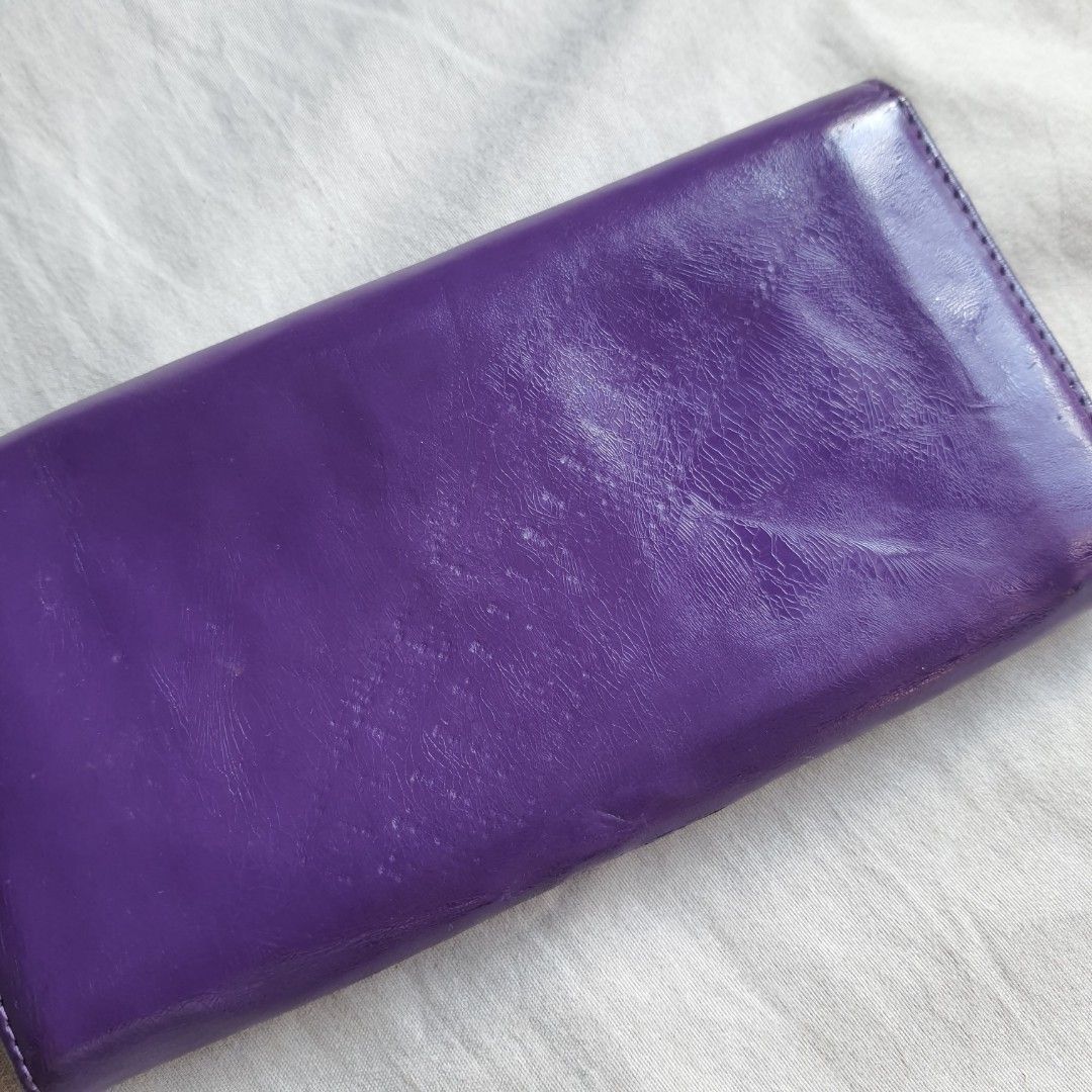 vivienne westwood violet purple wallet, Women's Fashion, Bags & Wallets ...
