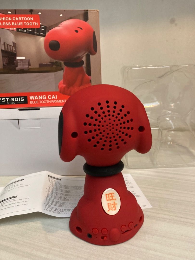Wang Cai E-100 Cartoon Wireless Bluetooth Portable Speaker on Carousell