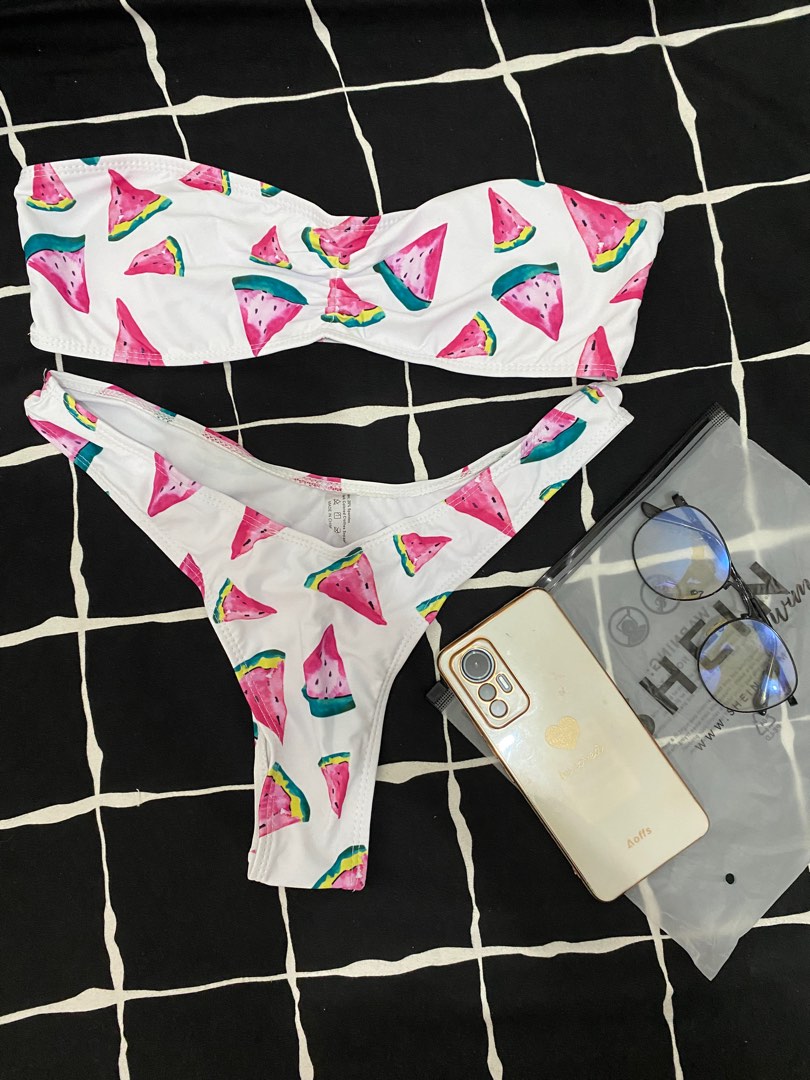 Watermelon swim suit, Women's Fashion, Swimwear, Bikinis & Swimsuits on ...