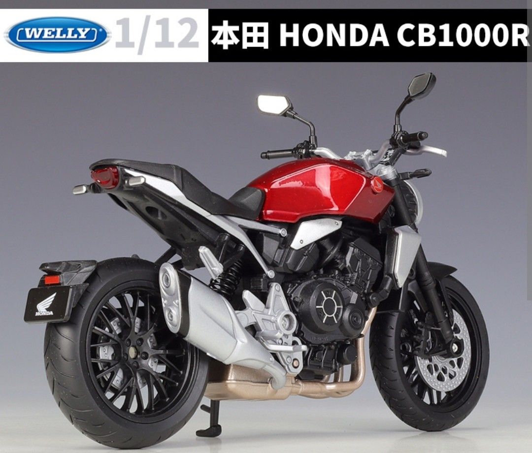 WELLY 1/12 HONDA CB1000R MOTORCYCLE, Hobbies & Toys, Toys & Games on ...