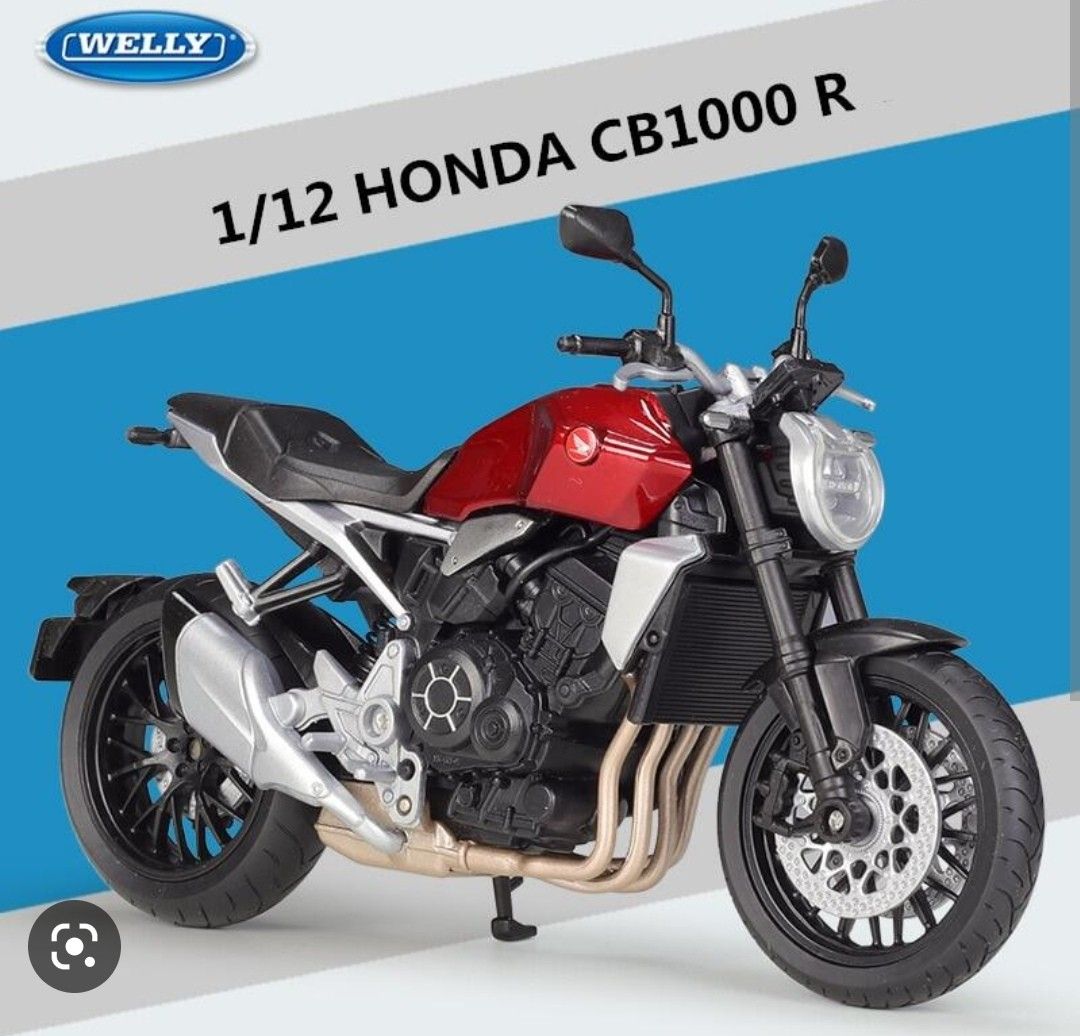 WELLY 1/12 HONDA CB1000R MOTORCYCLE, Hobbies & Toys, Toys & Games on ...