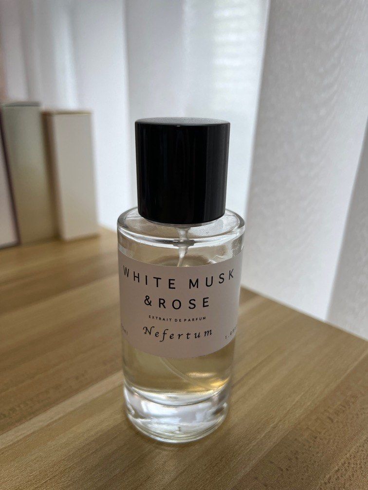White Musk & Rose Nefertum Perfume, Beauty & Personal Care, Fragrance ...