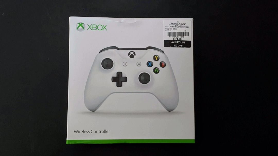 White Xbox Wireless Controller, Video Gaming, Video Game Consoles, Xbox ...