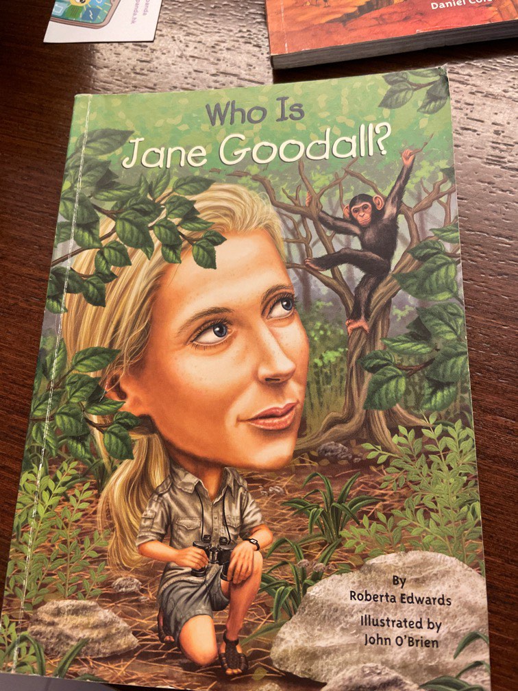 Who is Jane Goodall?, 興趣及遊戲, 書本 & 文具, 小說 & 故事書 - Carousell