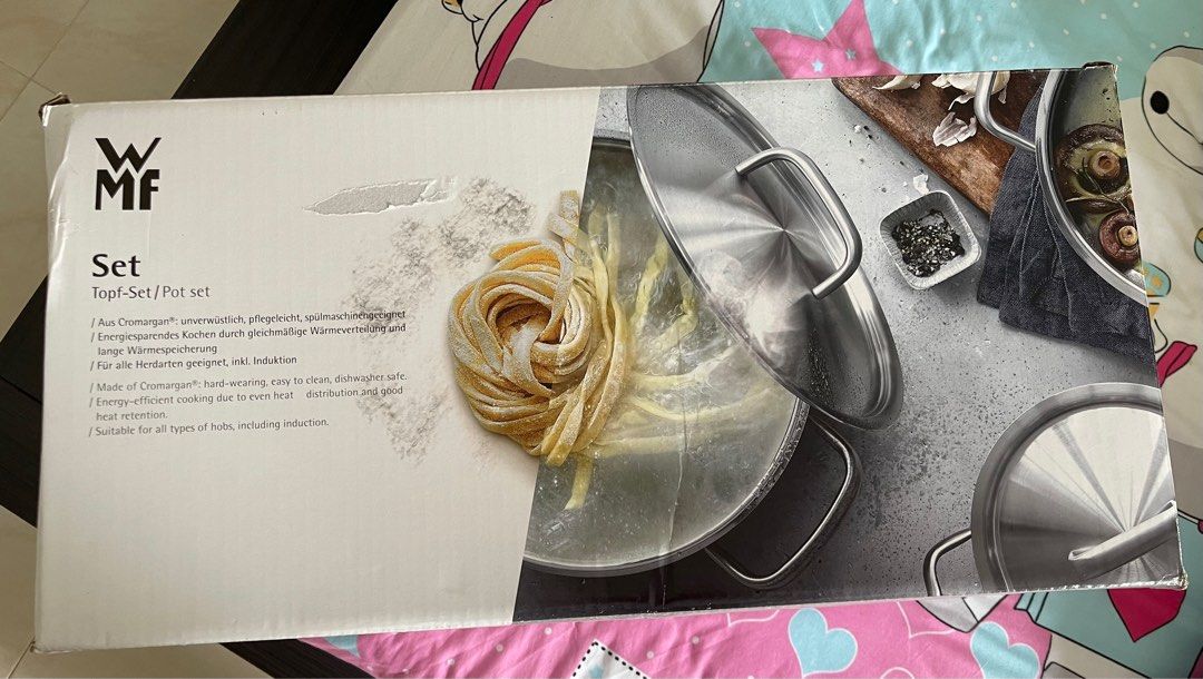 WMF DIADEM PLUS 5PCS COOKWARE SET, Furniture & Home Living, Kitchenware ...