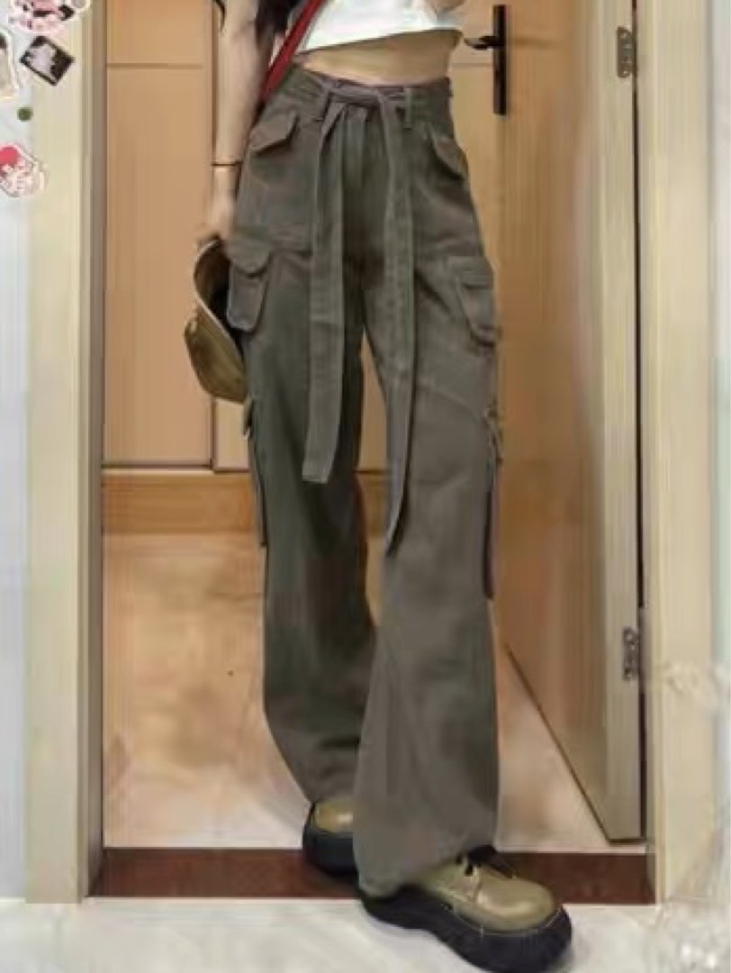 wts cargo pants, Women's Fashion, Bottoms, Other Bottoms on Carousell