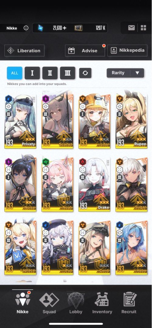 Nikke Synchro Lvl 193 Endgame Account, Video Gaming, Video Games ...