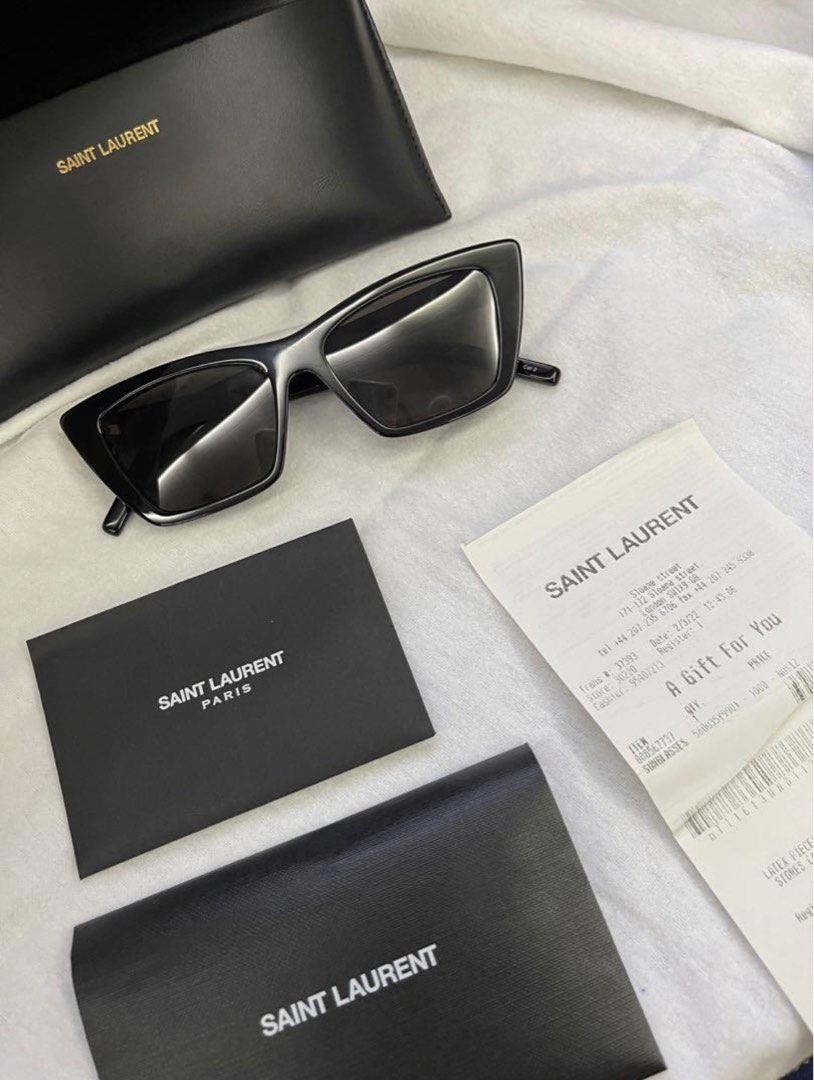 Ysl mica sunglasses, Luxury, Accessories on Carousell
