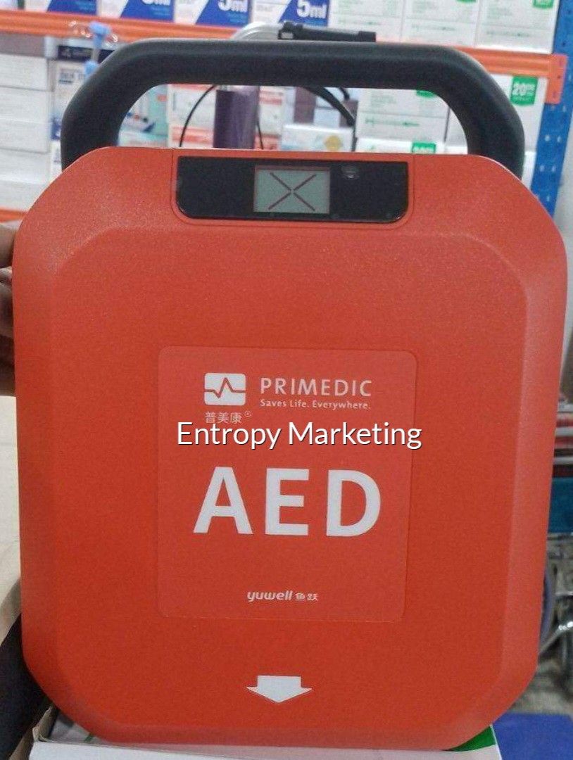 Yuwell Primedic AED defibrillator, Health & Nutrition, Health Monitors ...