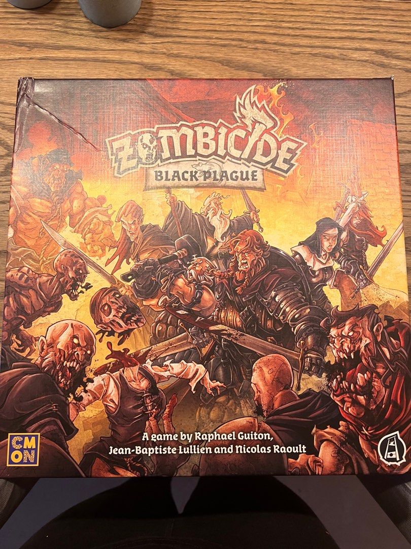 Zombicide Black Plague board game, Hobbies & Toys, Toys & Games on ...