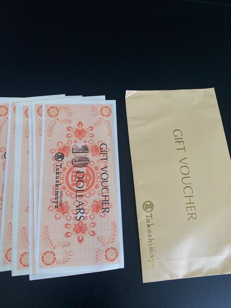 $100 takashimaya voucher, Tickets & Vouchers, Vouchers on Carousell