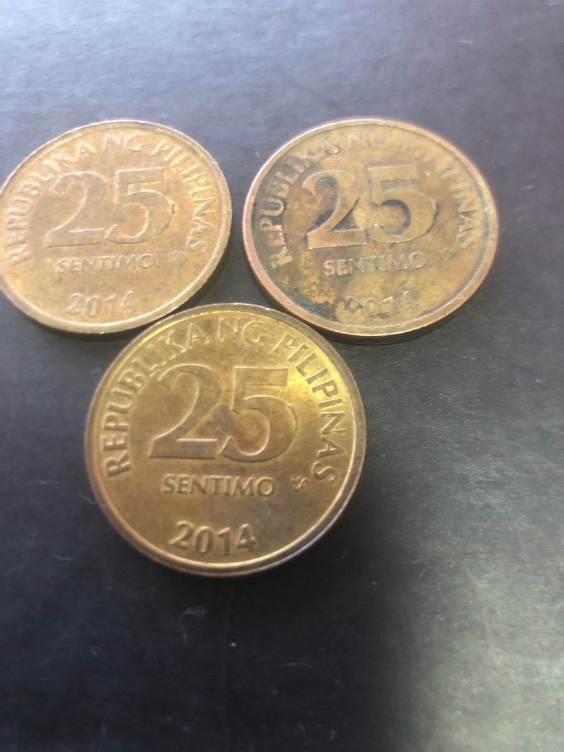 25 sentimo BSP series extra meral error, Hobbies & Toys, Memorabilia ...