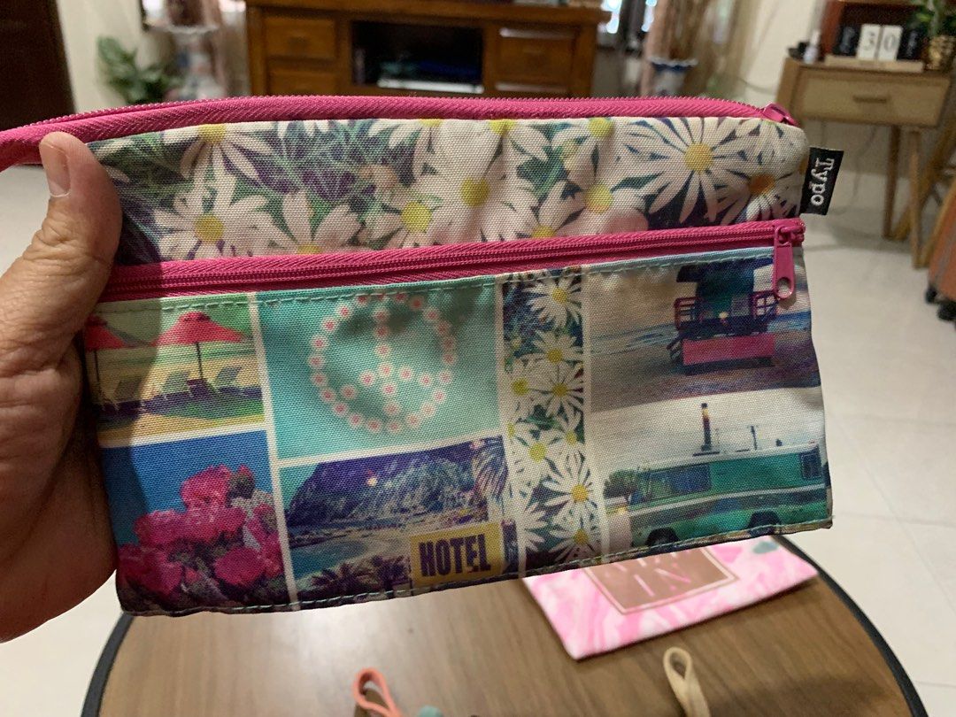 2 Typo Pencil Cases & 2 Typo Name Tags, Hobbies & Toys, Stationery ...