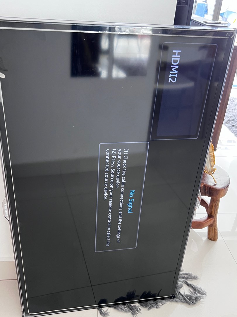 40 inch Samsung tv & wireless LAN cable, TV & Home Appliances, TV ...