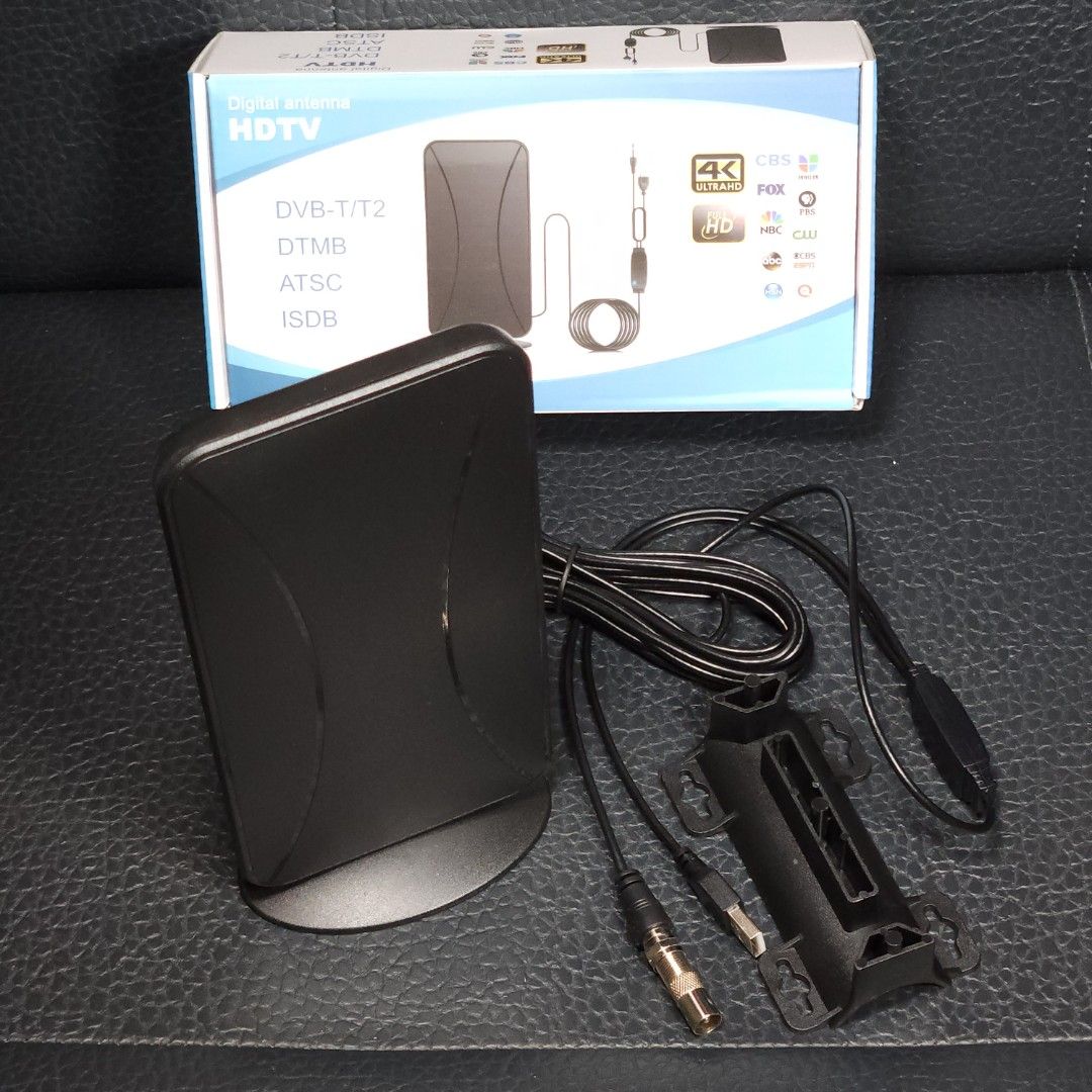 香港數碼高清電視適用室内/外天線 無需複雜安裝 DTMB, 家庭電器, 電視 & 其他娛樂, 電視組件及配件 - Carousell