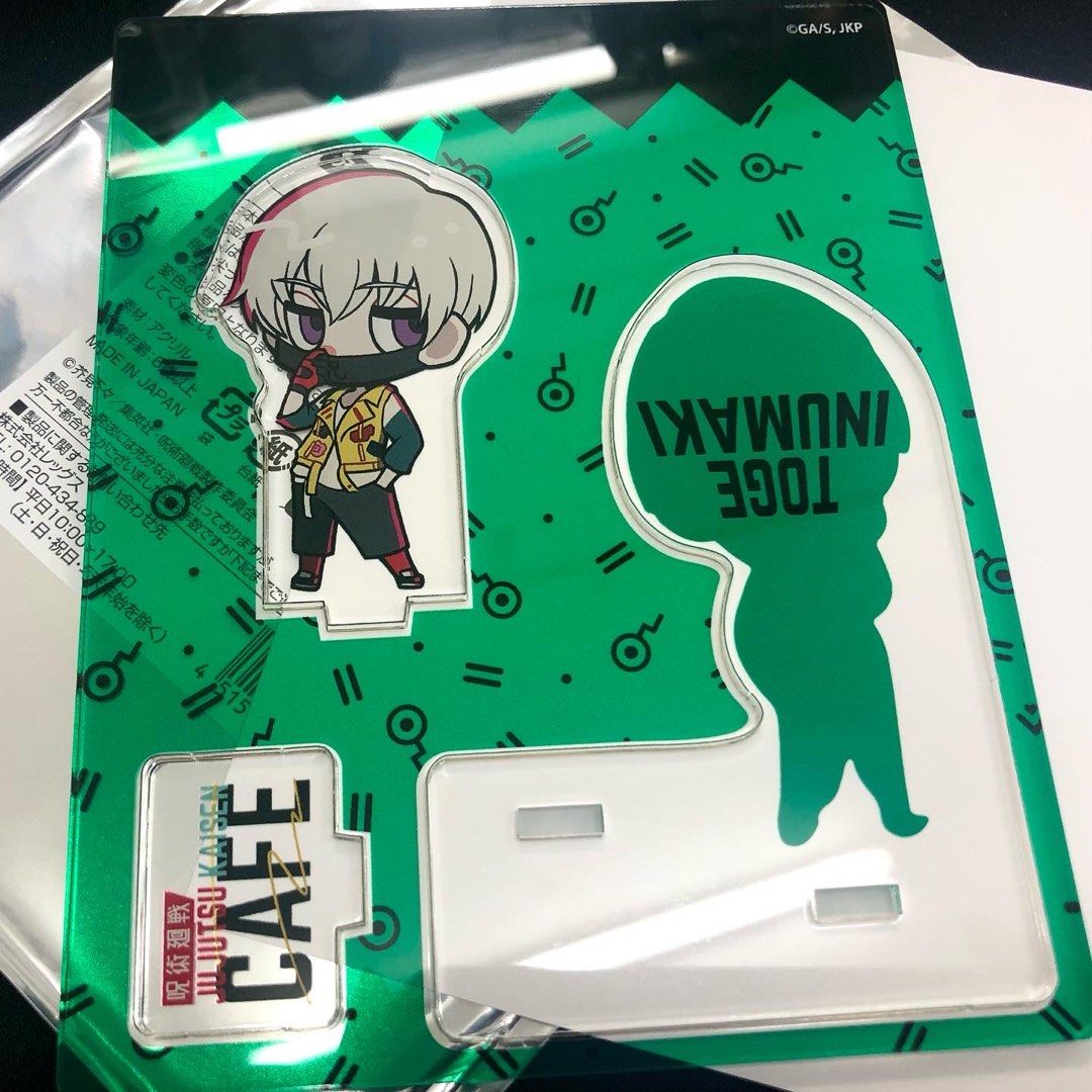 咒術迴戰 呪術迴戰 JJK Cafe 咖啡廳 立牌 釘崎野薔薇 禪院真希 胖達 狗卷棘, 興趣及遊戲, 收藏品及紀念品, 日本明星 ...