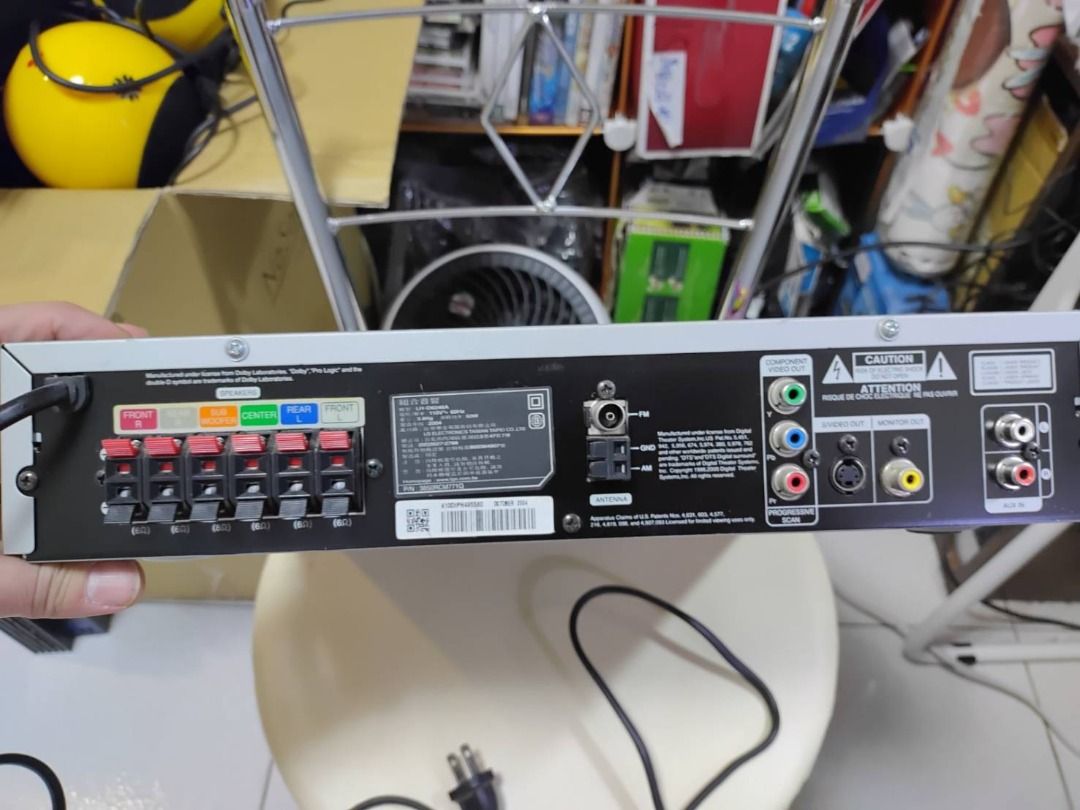 網拍唯一 經典銘機LG LH-D6246A DVD播放機 擴大機 DVD與按鍵故障 AUX正常, 耳機及錄音音訊設備, 音樂播放裝置 MP3及CD 播放器在旋轉拍賣