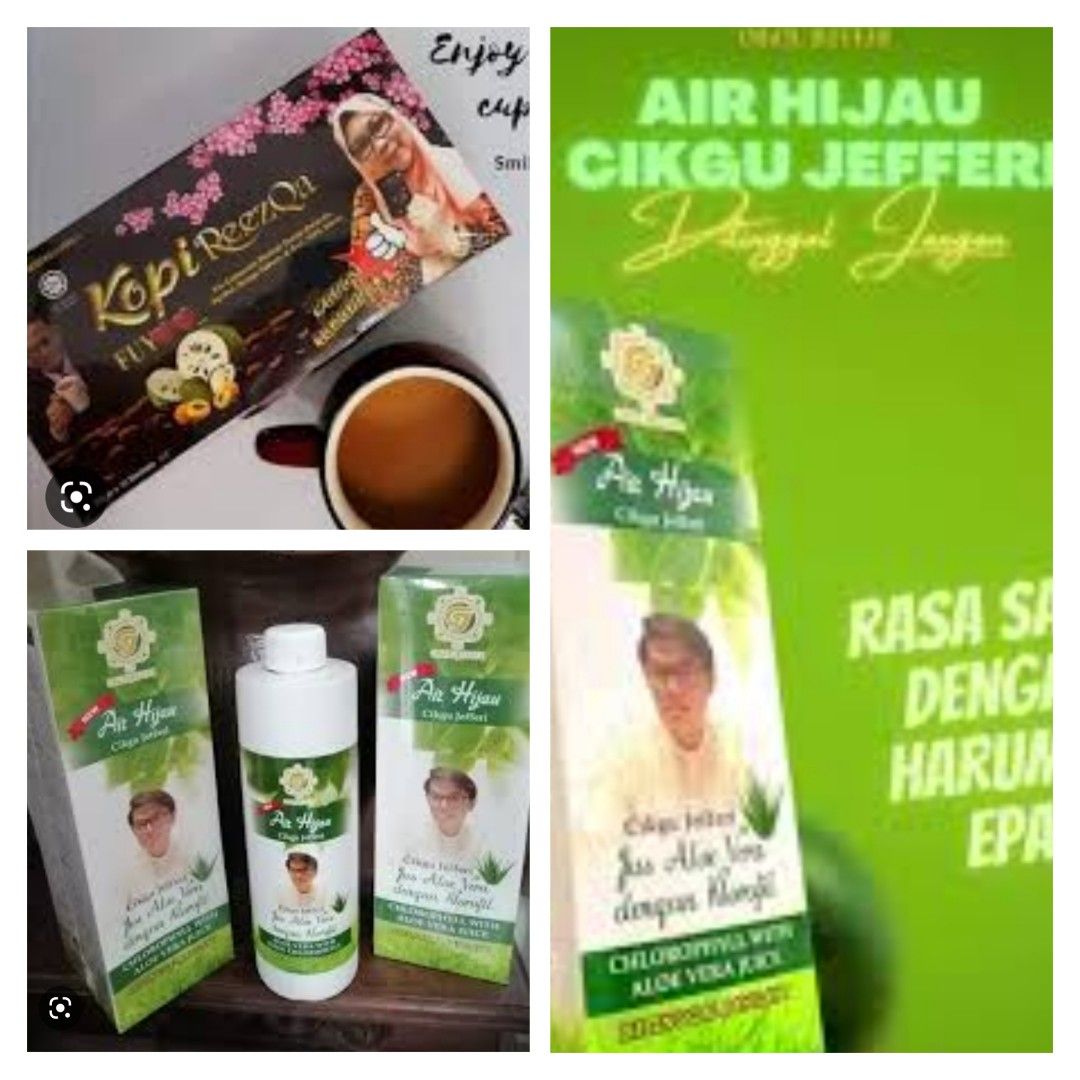 Air Hijau Chegu Jefferi & Kopi Reezqa ( Kopi FUYOO) makanan kesihatan ...