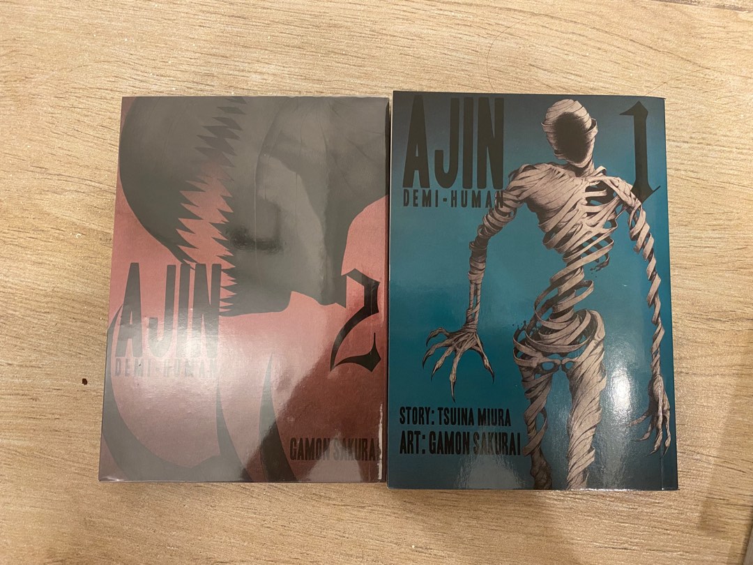 Ajin Demi-Human Volumes 1,2 (unopened), Hobbies & Toys, Books ...