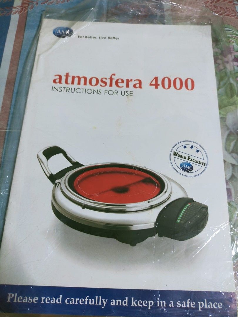 AMC Atmosfera induction cooker, Furniture & Home Living, Kitchenware ...