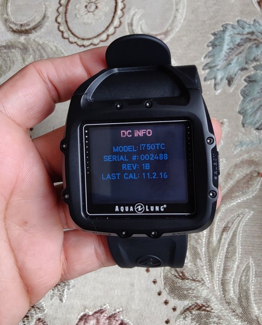 Aqua Lung i750tc Color Air Integrated Wrist Scuba Dive Computer with ...