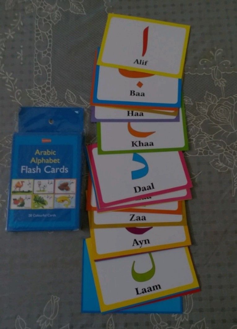 Arabic Flash Cards, Everything Else on Carousell