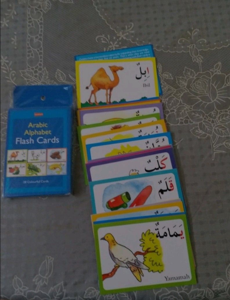 Arabic Flash Cards, Everything Else on Carousell