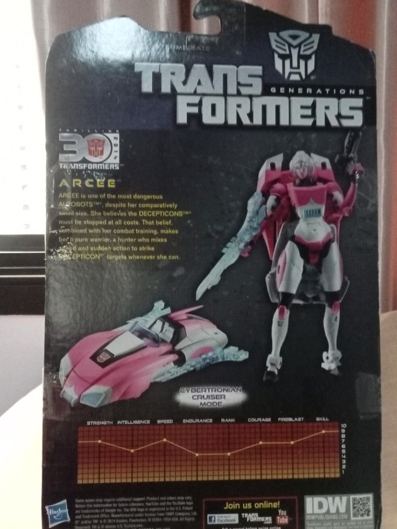 Arcee Transformers Thrilling 30 Generations Studio Legacy, Hobbies ...